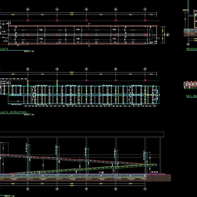 Incline - People With Disabilities DWG Plan for AutoCAD • Designs CAD