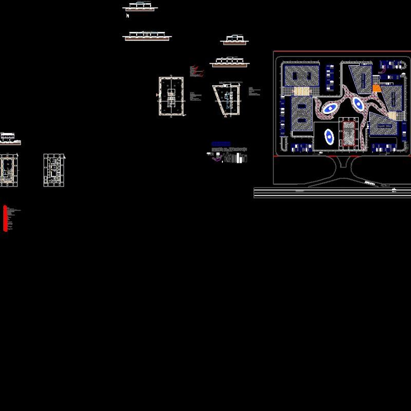 Industrial Building DWG Section for AutoCAD | DesignsCAD