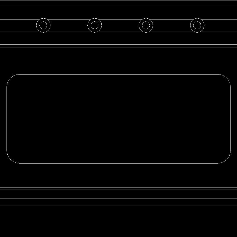 Industrial Kitchen -- Oven On Wheels DWG Elevation for AutoCAD ...