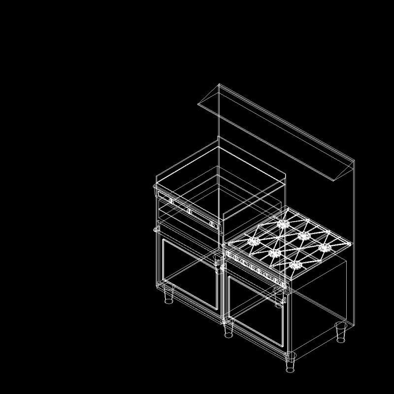 Industrial Kitchen DWG Block for AutoCAD • Designs CAD