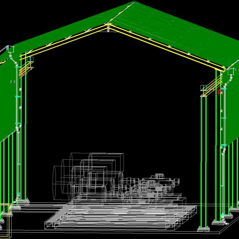 Industrial Shed DWG Block for AutoCAD • Designs CAD Industrial Shed DWG Block for AutoCAD • Designs CAD