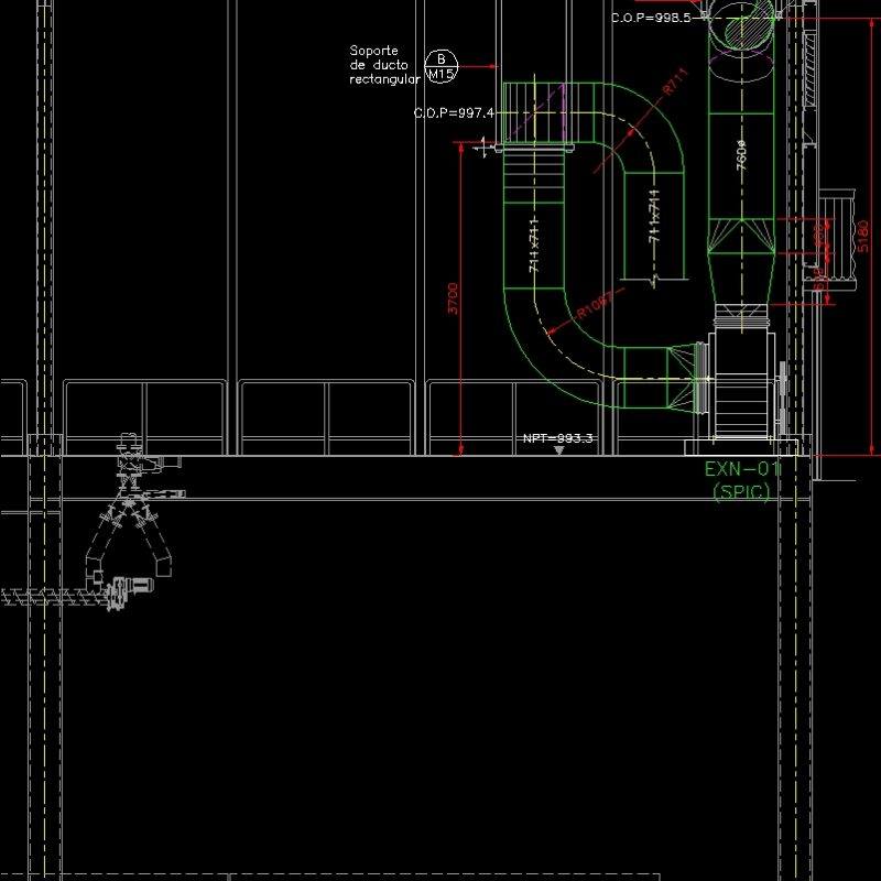 Installation Ventilation Duct DWG Block for AutoCAD • Designs CAD