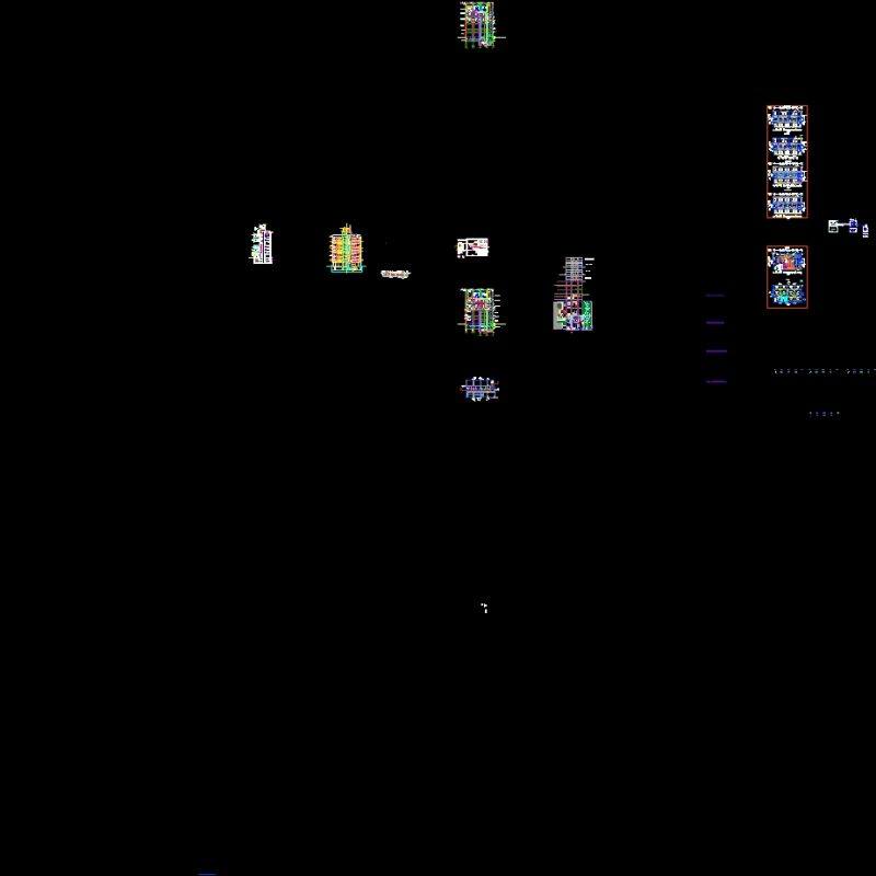 Installations In High Rise Building, Machine Room, Specifications DWG ...