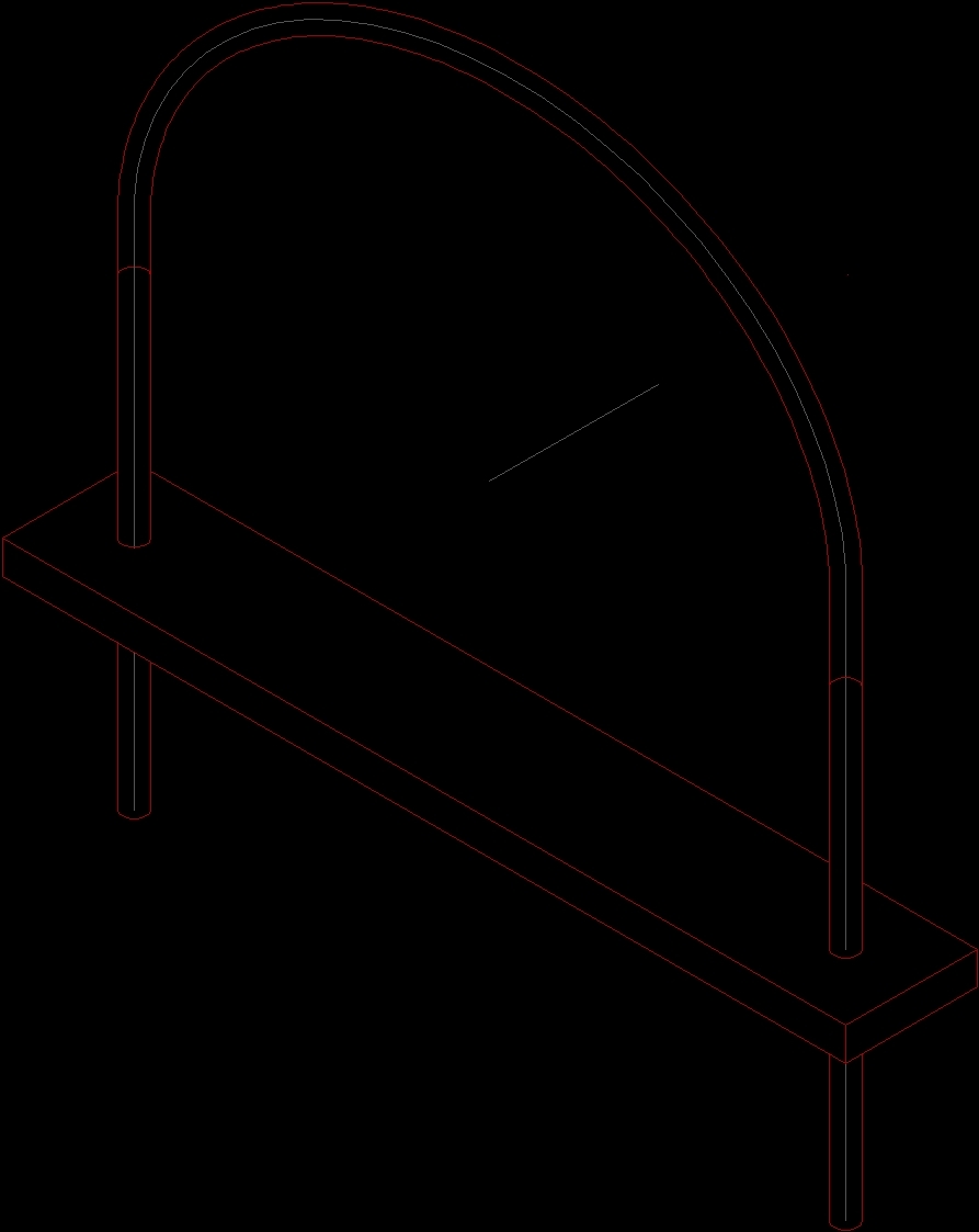 Iso Pipe Supports 2D DWG Block for AutoCAD • Designs CAD