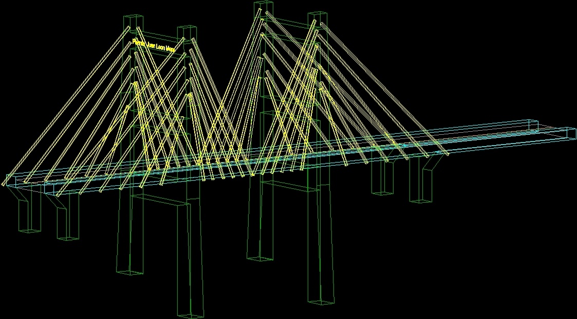 Juan Leon Mera Bridge 3D DWG Model for AutoCAD • Designs CAD