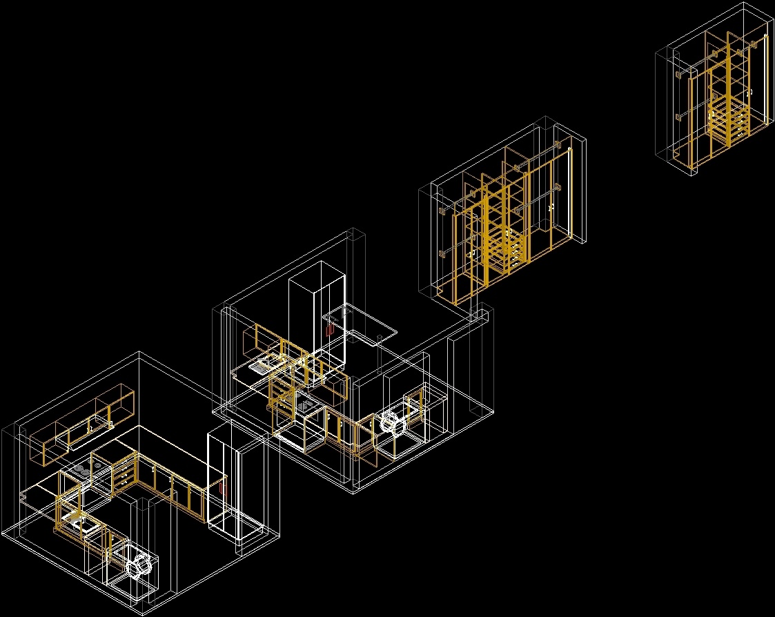 Kitchen Type DWG Block for AutoCAD • Designs CAD