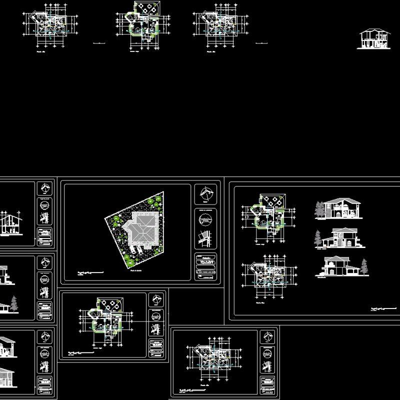 La Kaba Cabin DWG Section for AutoCAD • Designs CAD