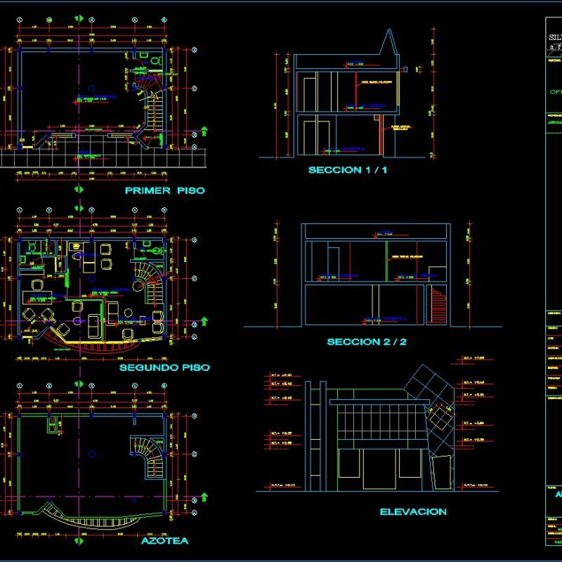 Lawyers' Office DWG Block for AutoCAD • Designs CAD