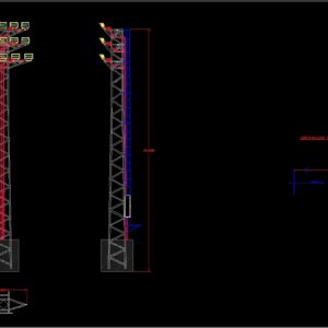 Lighting Tower DWG Block for AutoCAD | Designs CAD