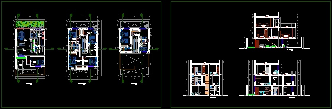 Living Place DWG Block for AutoCAD • Designs CAD