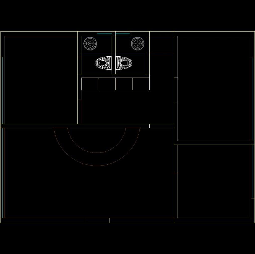 Living Room DWG Block for AutoCAD • Designs CAD