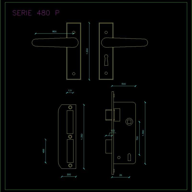 Lock DWG Block for AutoCAD • Designs CAD