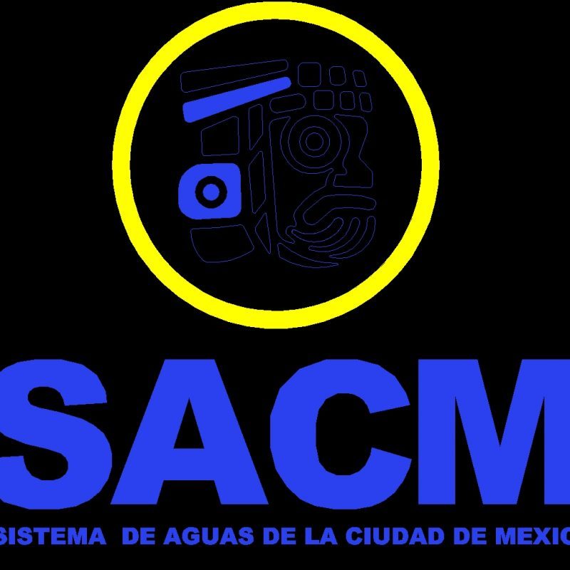 Logo Water System Of Mexico City; Sacm DWG Block for AutoCAD • Designs CAD