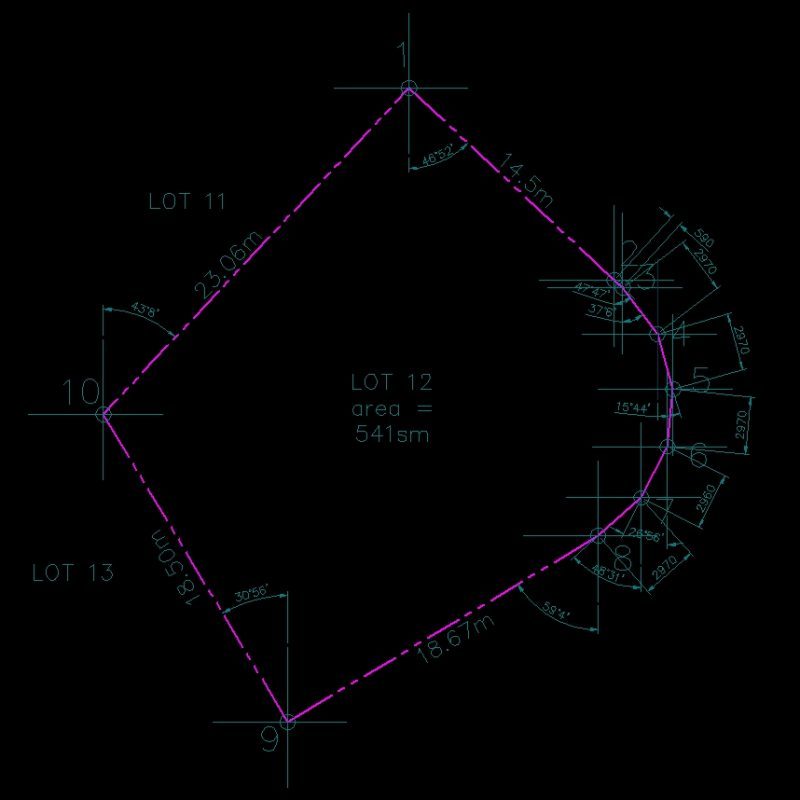 Lot Plan Technical DWG Plan for AutoCAD • Designs CAD