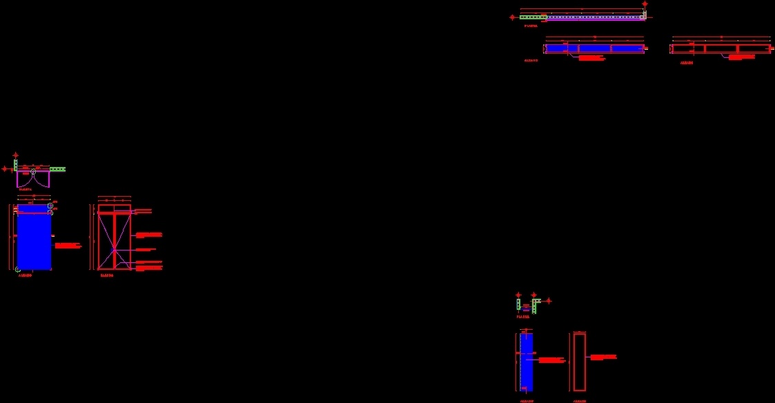 Louver Door And Window DWG Plan for AutoCAD • Designs CAD