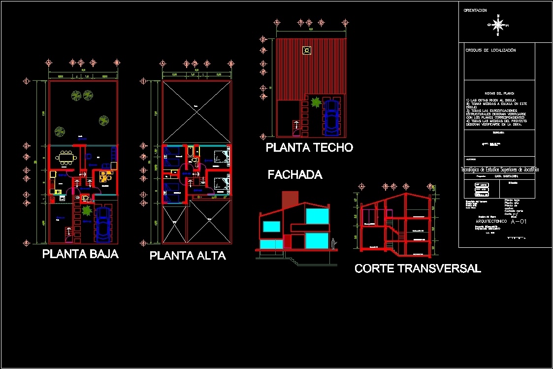 Low Income Housing DWG Section for AutoCAD | DesignsCAD