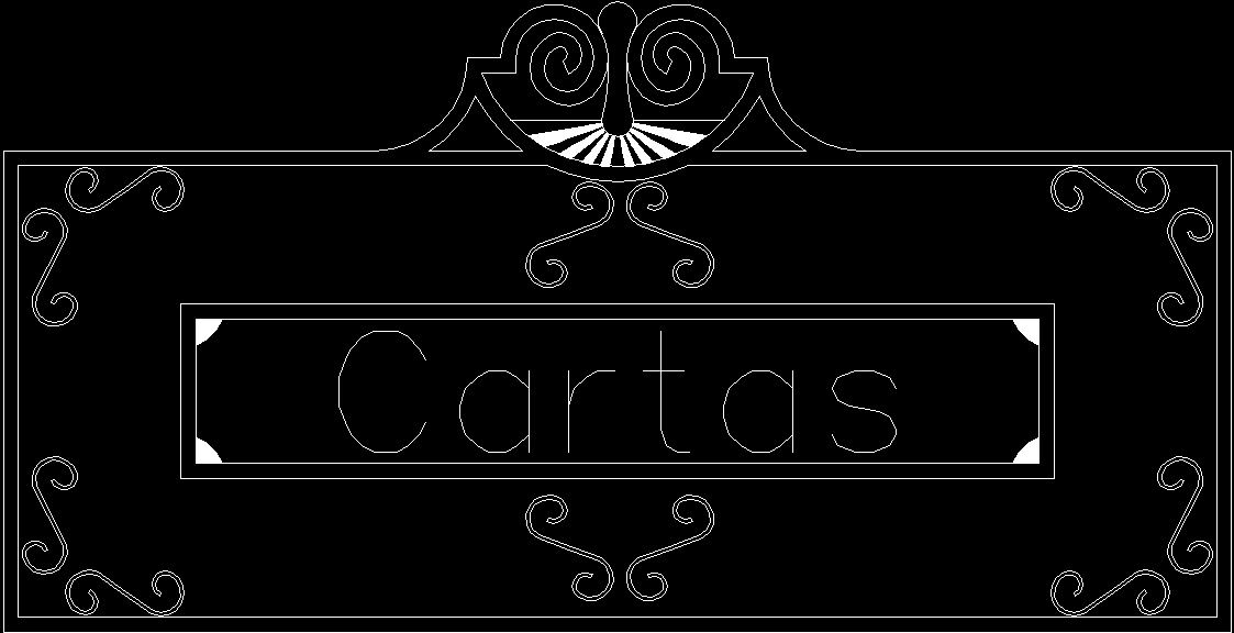 Mail Box To Embed Wall DWG Block for AutoCAD • Designs CAD