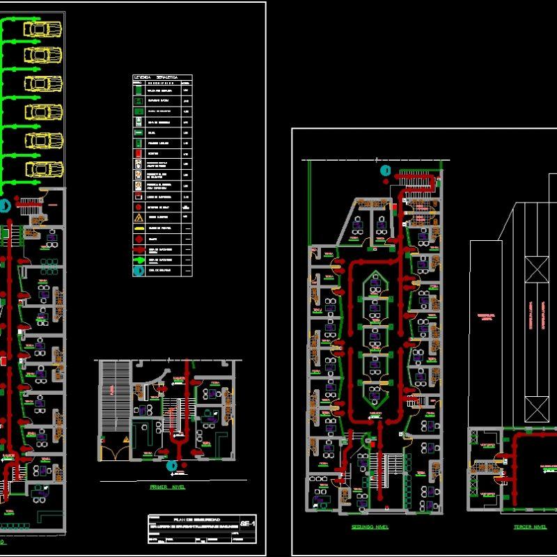 Mall Security Plan DWG Plan for AutoCAD • Designs CAD