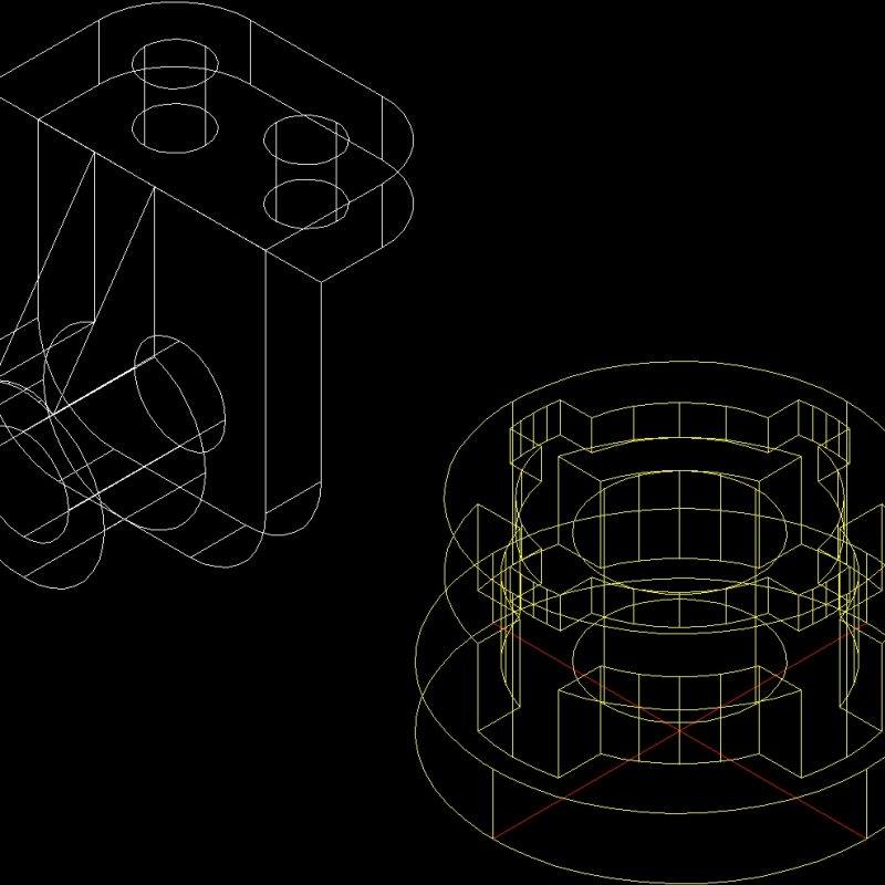 Mechanical Parts 3D DWG Model for AutoCAD • Designs CAD