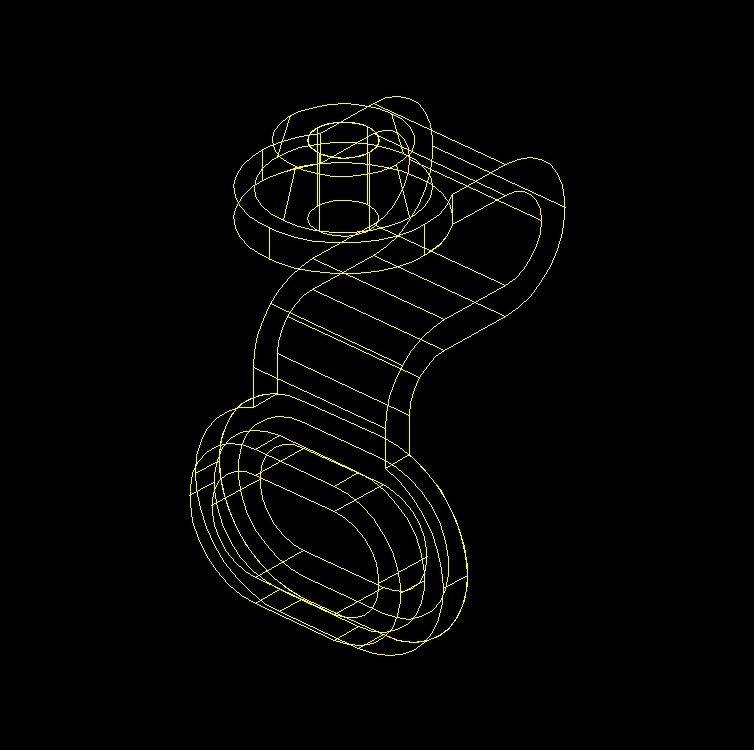 Mechanical Piece 3D DWG Model for AutoCAD • Designs CAD