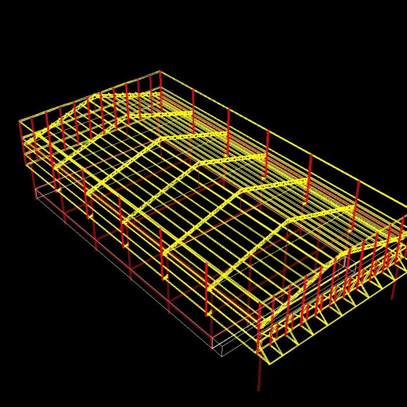 Metal Shed DWG Block for AutoCAD • Designs CAD