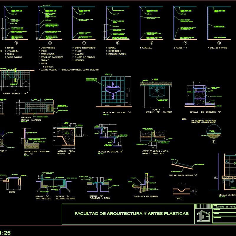 Metallic Carpentry DWG Detail for AutoCAD • Designs CAD
