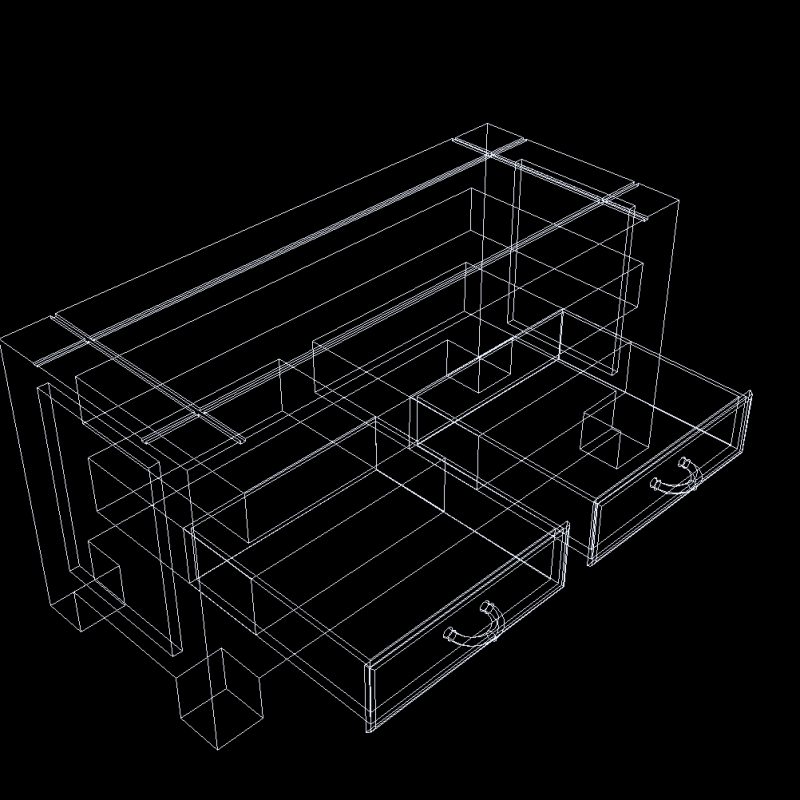 Modular 3D DWG Model for AutoCAD • Designs CAD