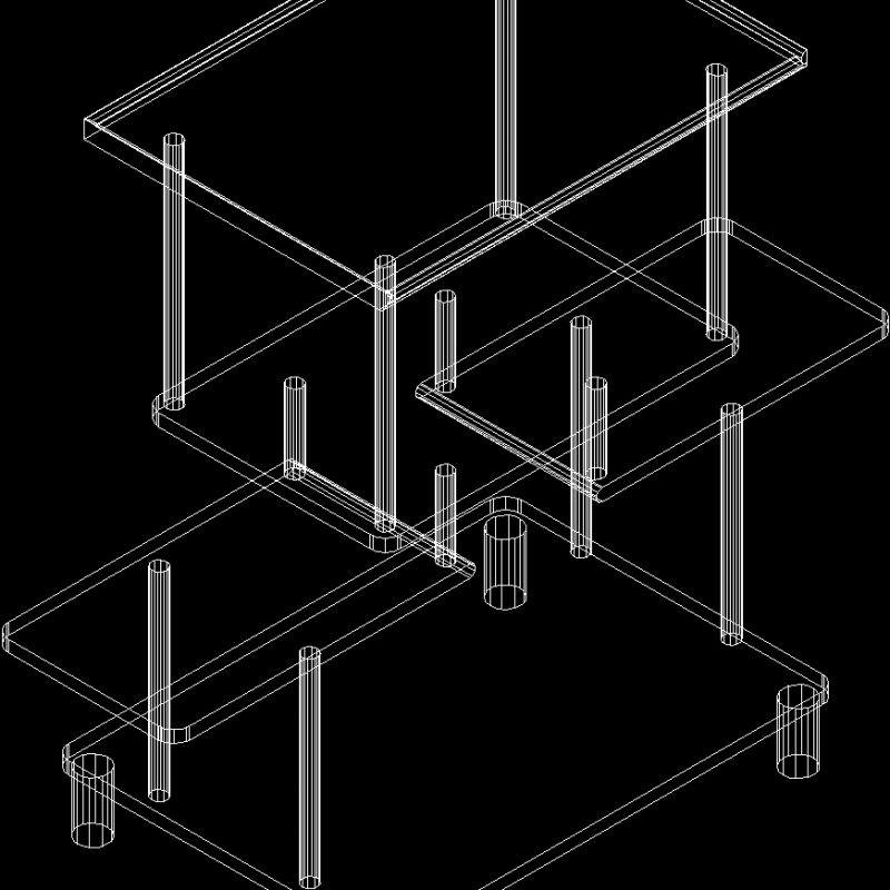 Module Tv 3D DWG Model for AutoCAD • Designs CAD