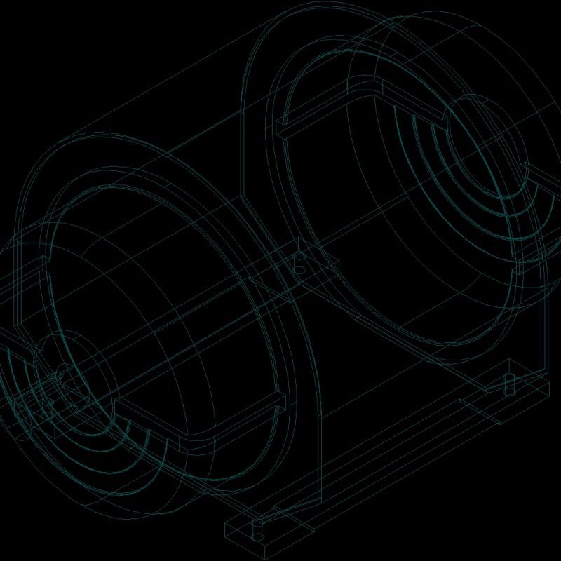 Motor Refiner 3D DWG Model for AutoCAD • Designs CAD