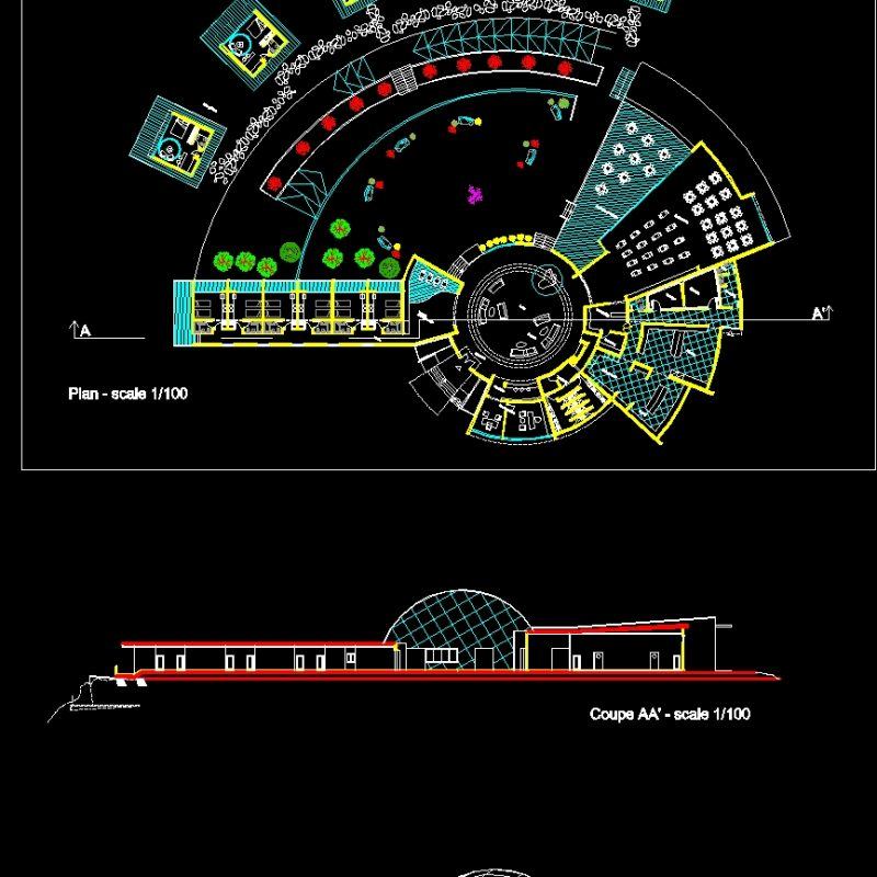 Mountain Resort DWG Block for AutoCAD • Designs CAD