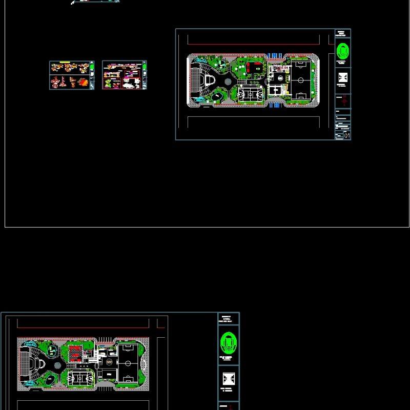 Neighborhood Park DWG Detail for AutoCAD • Designs CAD