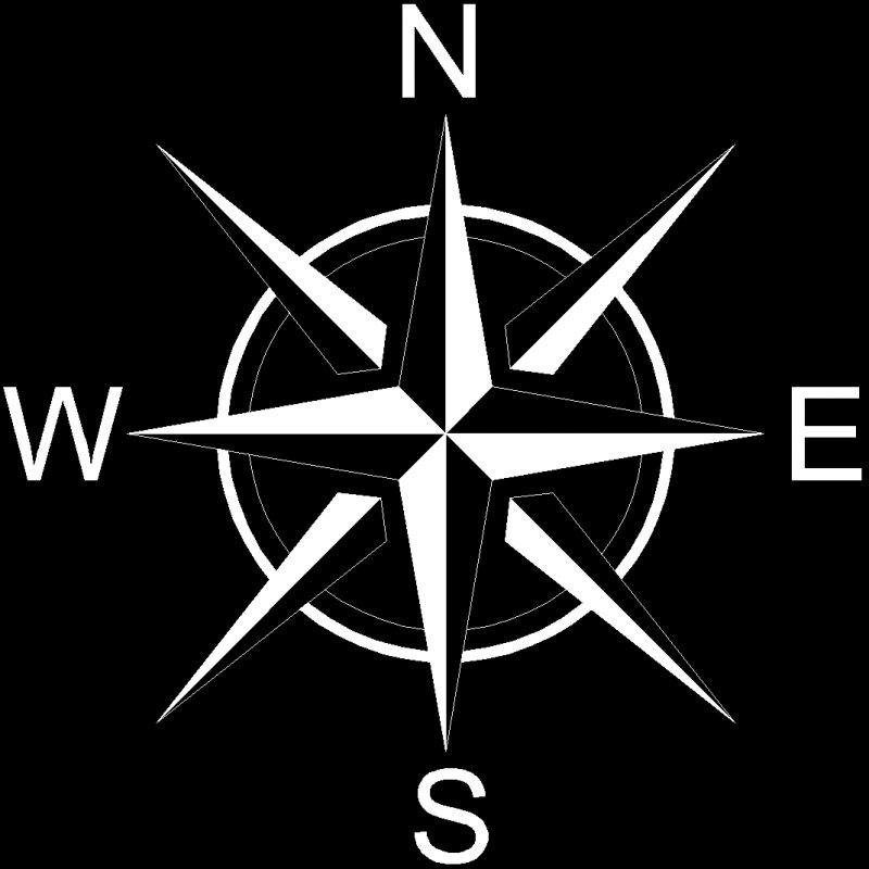 North 001 DWG Block for AutoCAD • Designs CAD