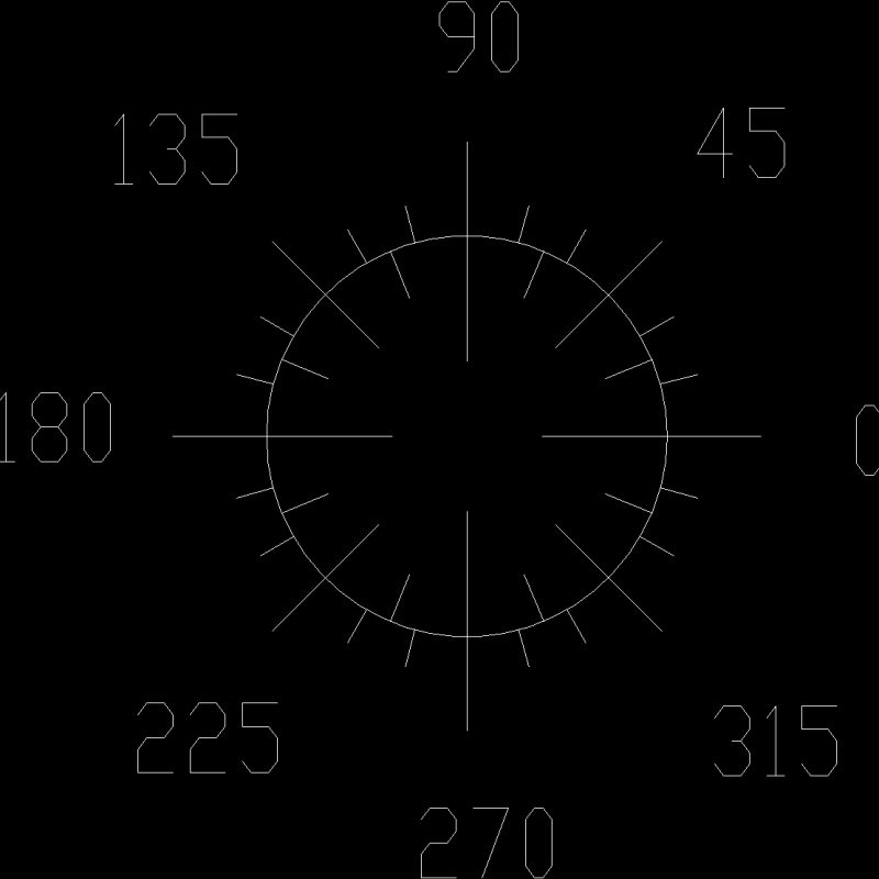 North Arrow Symbols DWG Block for AutoCAD • Designs CAD