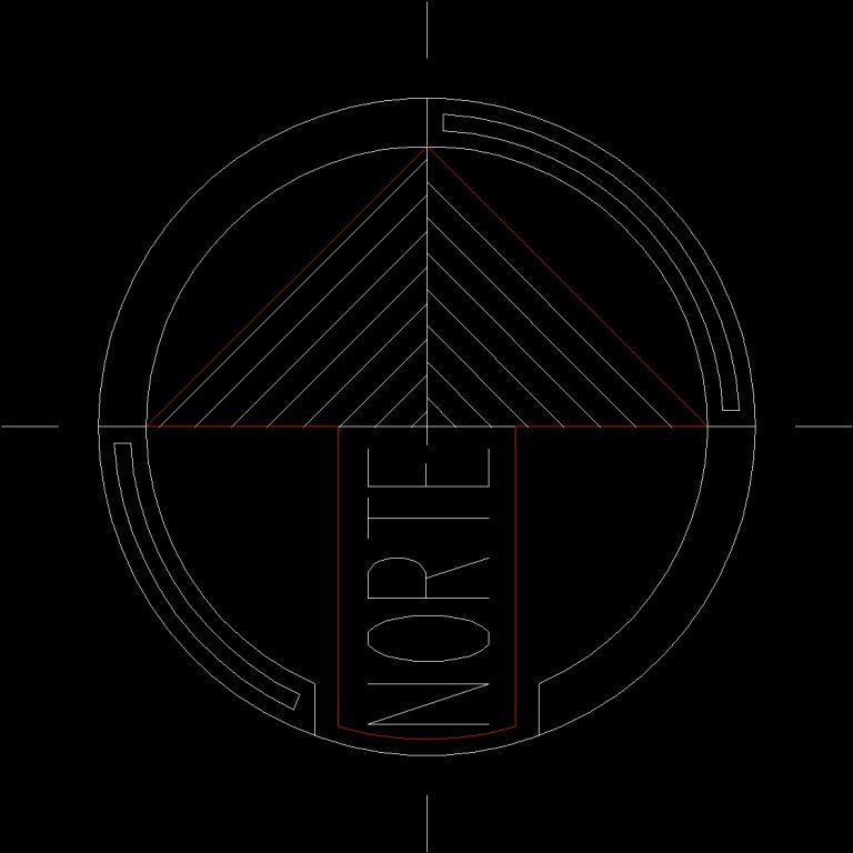 North DWG Block for AutoCAD • Designs CAD