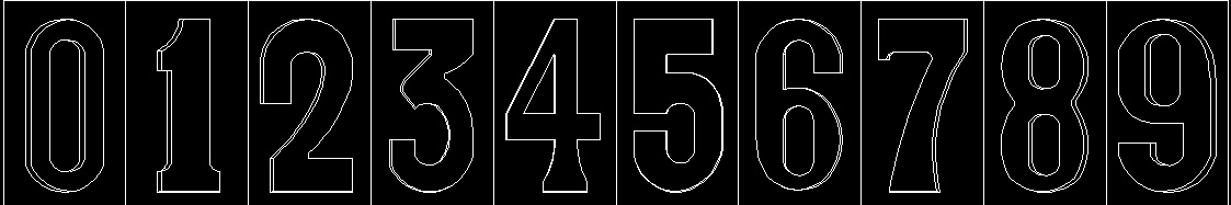Numbers 2D DWG Block For AutoCAD Designs CAD