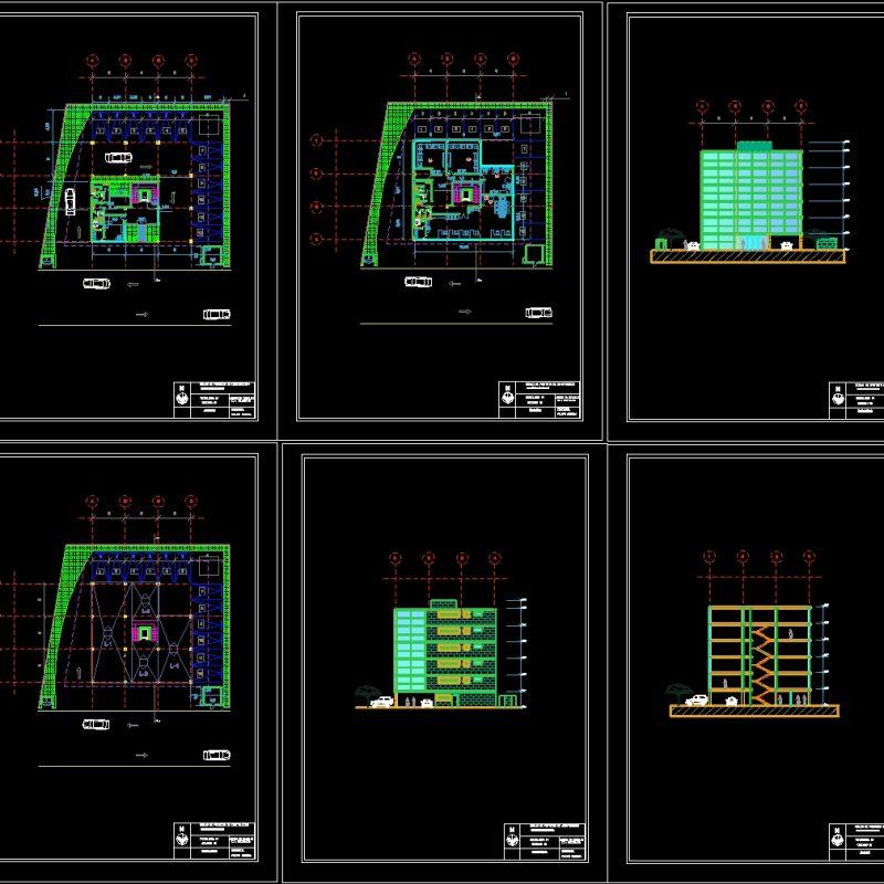 Office Building DWG Block for AutoCAD • Designs CAD