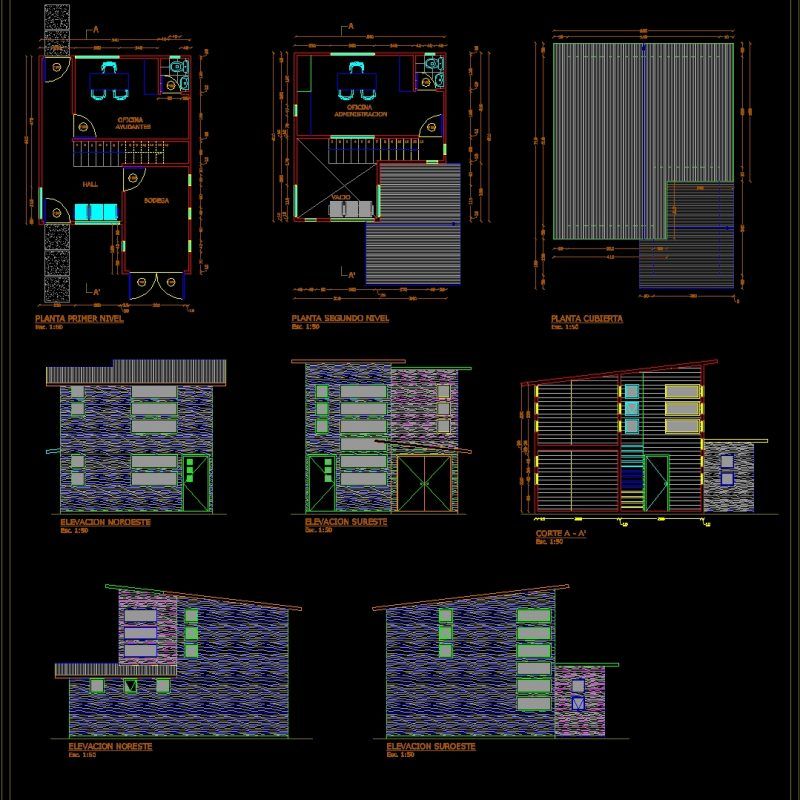 Office DWG Section for AutoCAD • Designs CAD