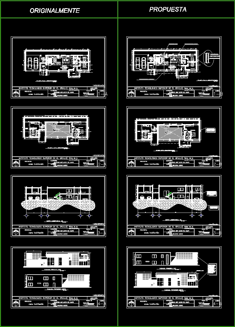 One Family Housing, Ventilation And Lighting DWG Block for AutoCAD ...
