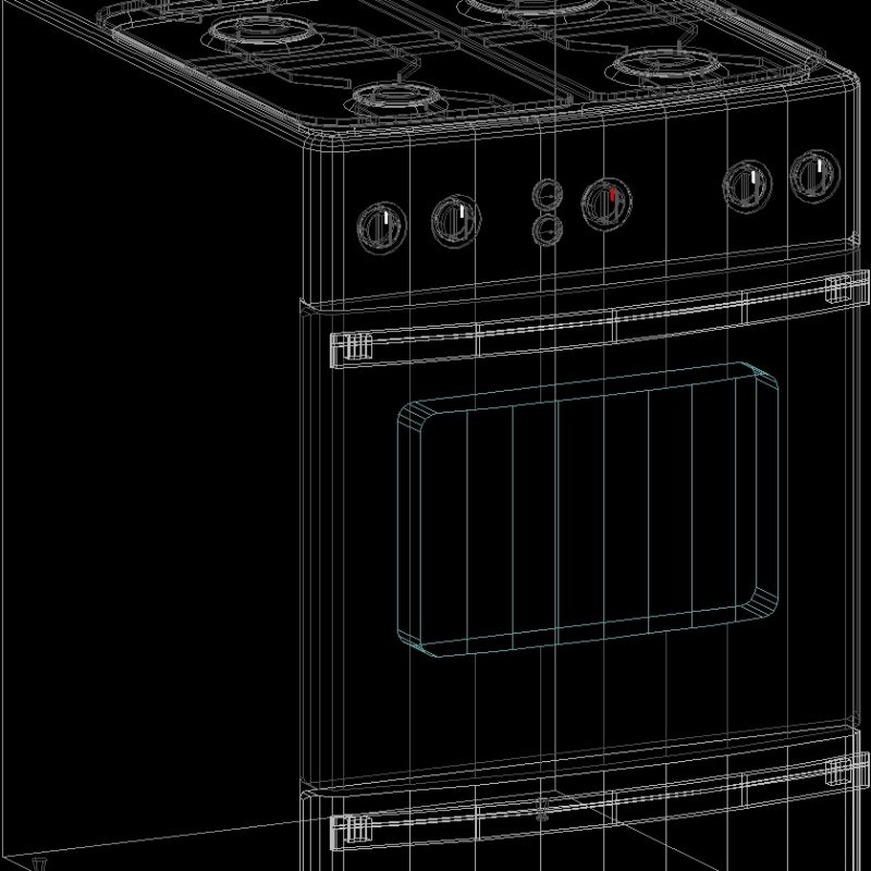 Orbis Kitchen 3D DWG Model for AutoCAD • Designs CAD