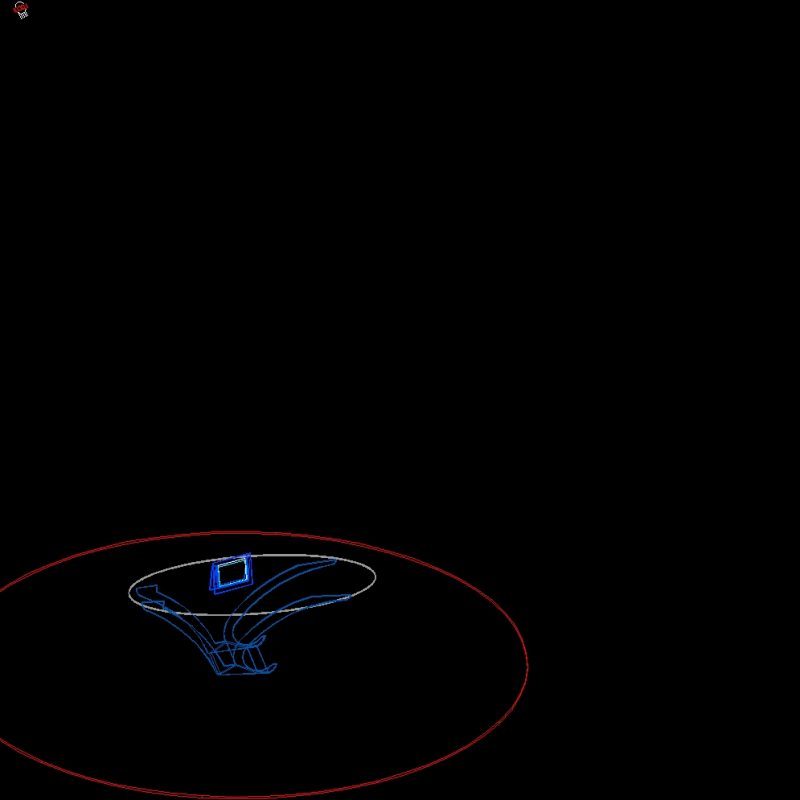 Oval Small Table 3D DWG Model for AutoCAD • Designs CAD