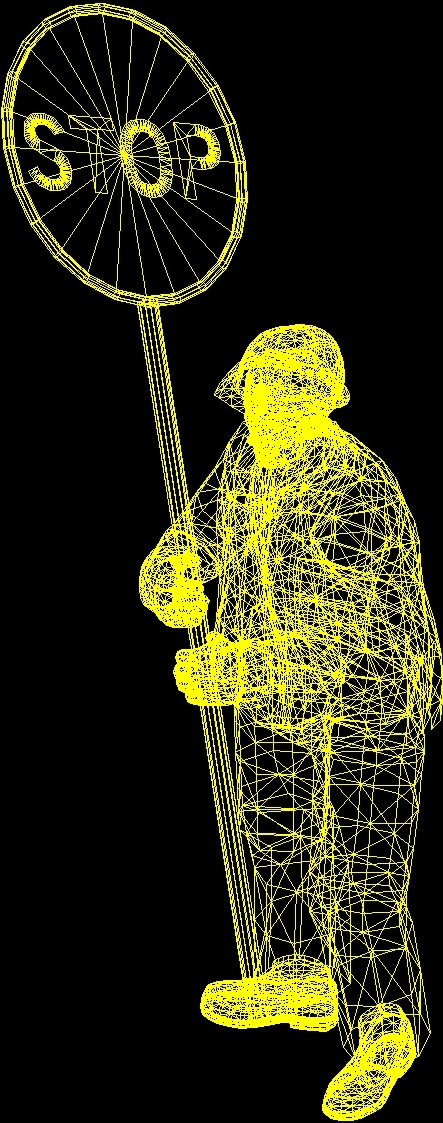 People - Workers 3d 3D DWG Model for AutoCAD • Designs CAD