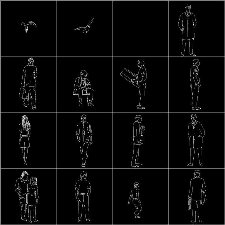 People 2D DWG Section for AutoCAD • Designs CAD