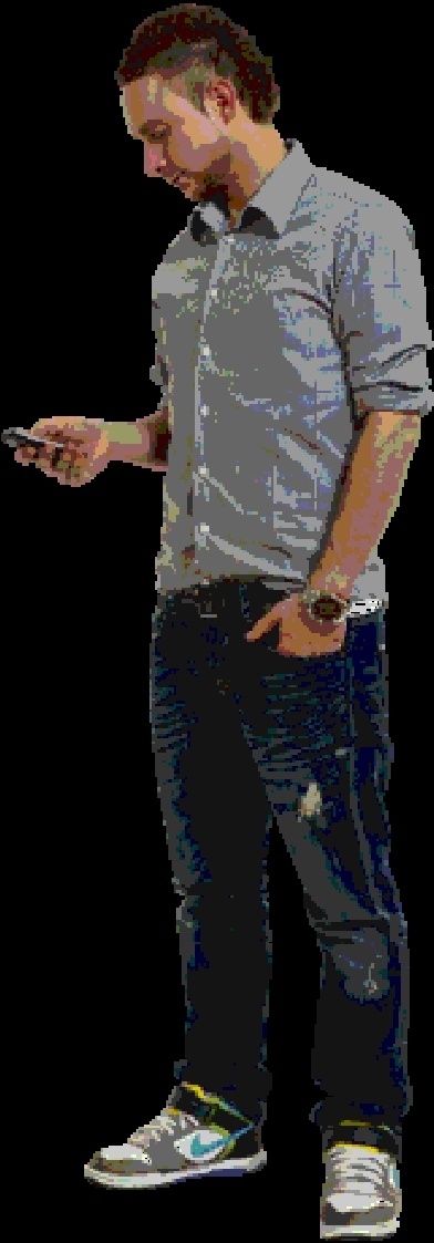 People Color Blocks - Cad DWG Block for AutoCAD • Designs CAD