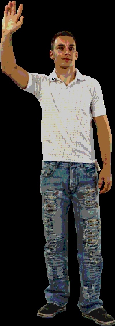 People Color Blocks - Cad DWG Block for AutoCAD • Designs CAD