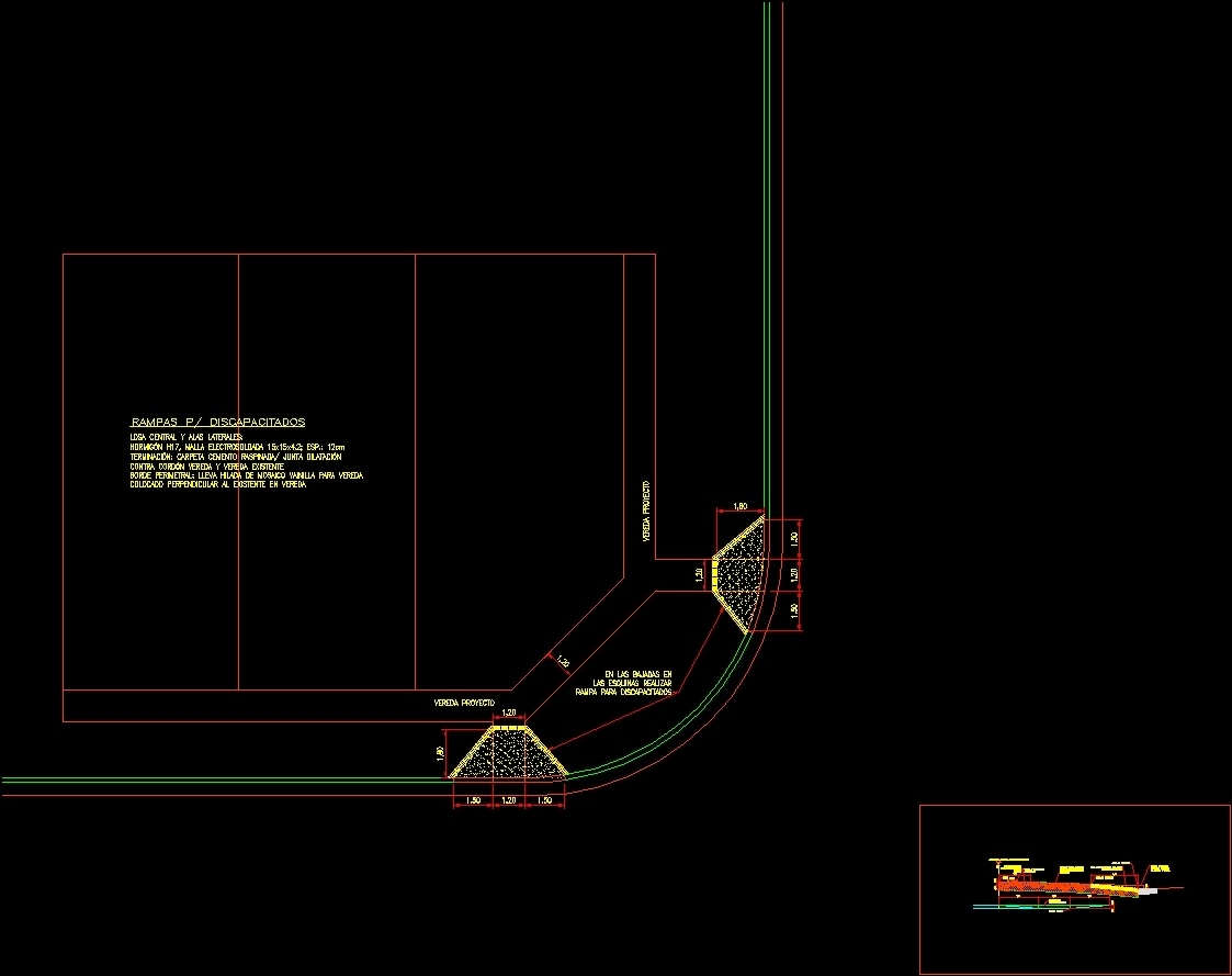 People With Disabilitie - Incline DWG Block for AutoCAD • Designs CAD People With Disabilitie - Incline DWG Block for AutoCAD • Designs CAD