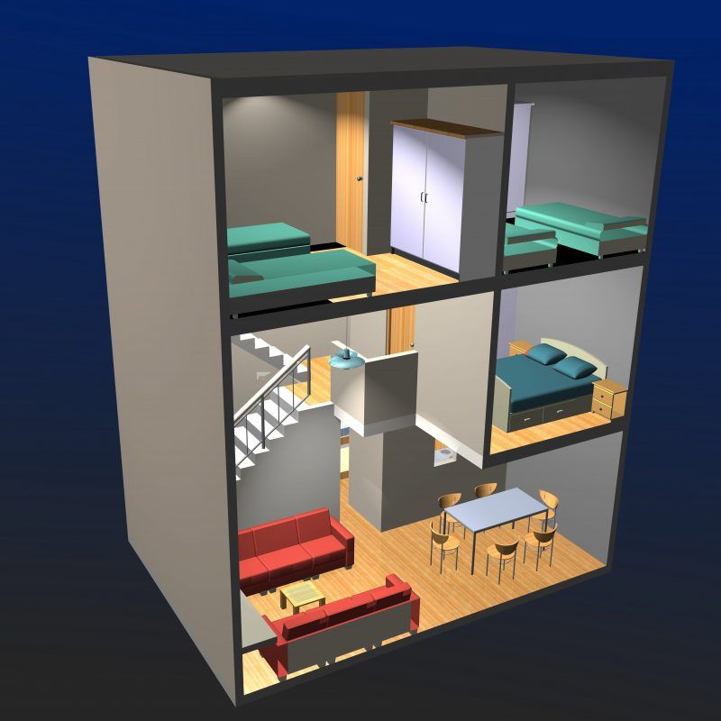 Fire Station DWG Block for AutoCAD • Designs CAD