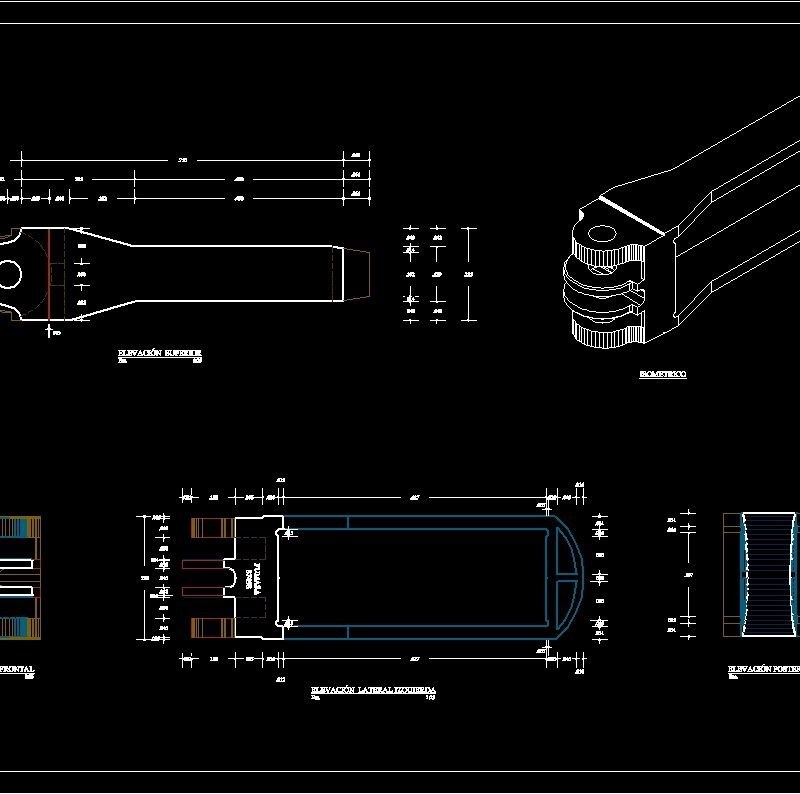 Piece Of Train DWG Detail for AutoCAD • Designs CAD