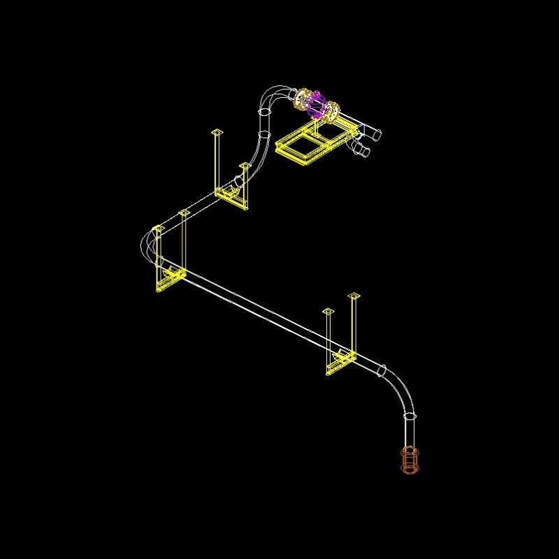 Pipe A Devils Trap 3D DWG Model for AutoCAD • Designs CAD