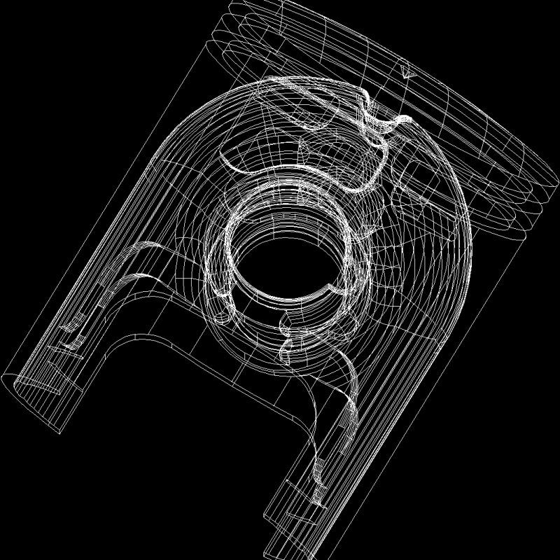 Piston DWG Block for AutoCAD • Designs CAD