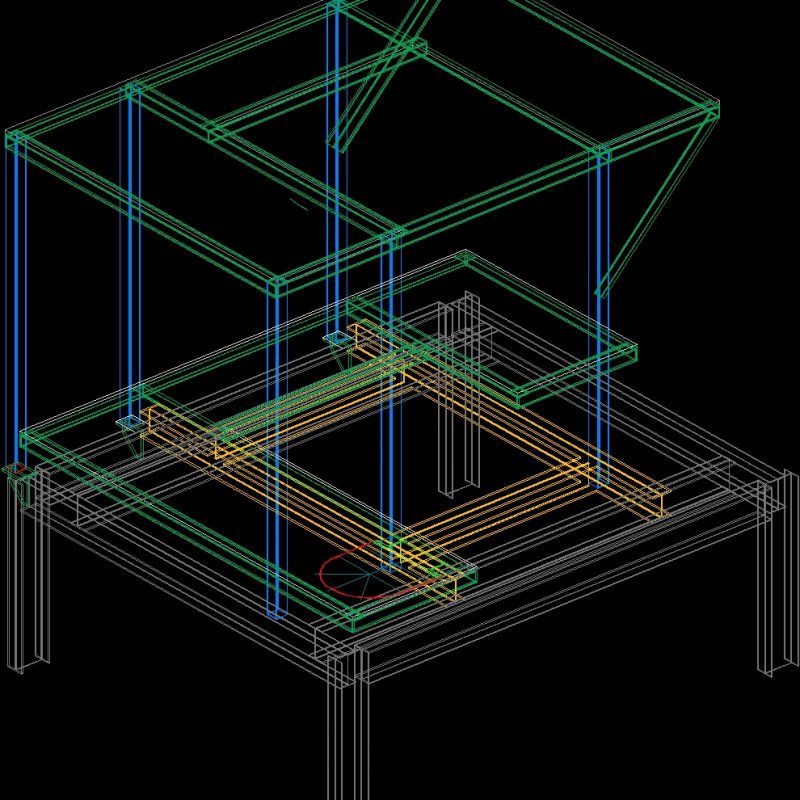 Platform 3D DWG Model for AutoCAD • Designs CAD